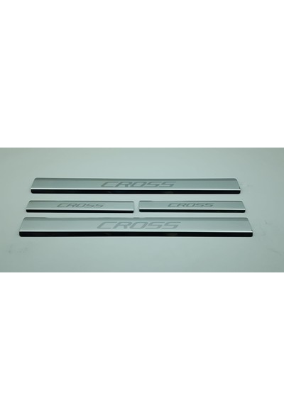 Fıat Egea Cross Krom Lazer Kumlama Kapı Eşiği Fıat Egea Cross Krom Lazer Kumlama Kapı Eşiği
