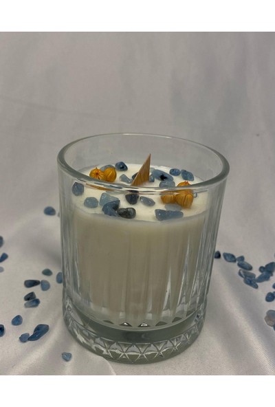 Mantra Home Doğal Soya Wax Kristal Bardak Mum Ikizler Burcu Mantra Home Doğal Soya Wax Kristal Bardak Mum Ikizler Burcu