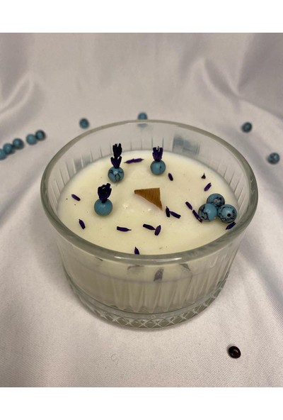 Mantra Home Doğal Soya Wax Kristal Kase Mum Yay Burcu Mantra Home Doğal Soya Wax Kristal Kase Mum Yay Burcu