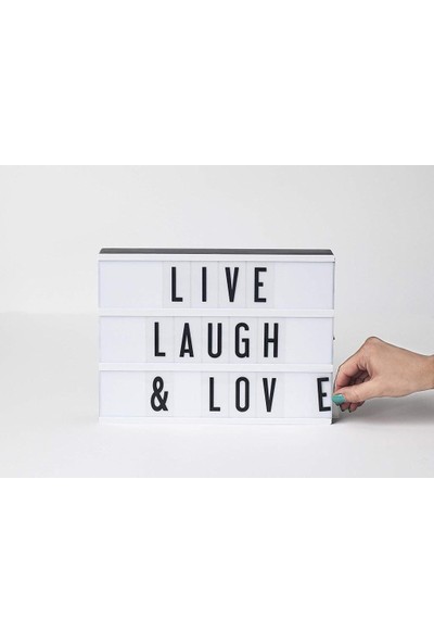 Mikail AVM A4 LED Box LED Pano Dekoratif LED Aydınlatma