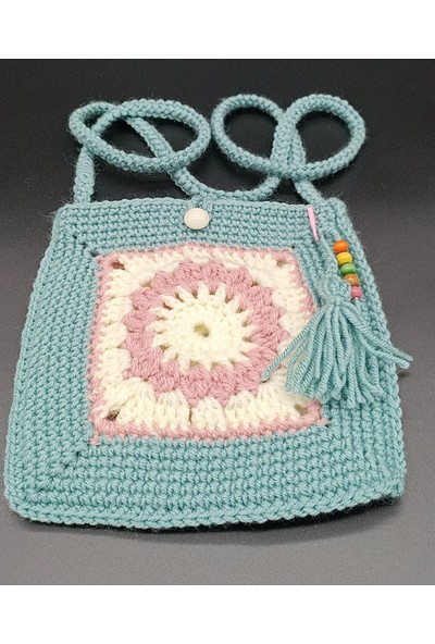 Örgücüm El Örgüsü Cep Telefonu Çantası