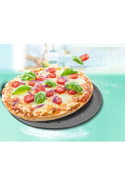 Tefal Easybake J1740874 32 cm Delikli Pizza Tabanı