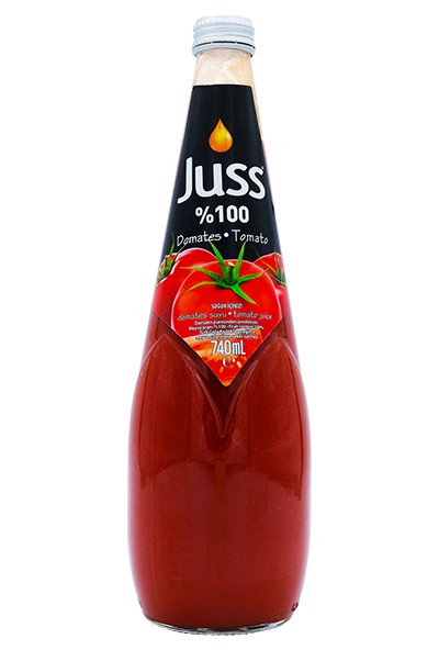 Juss %100 Domates Suyu 740ML Cam x 6 Adet