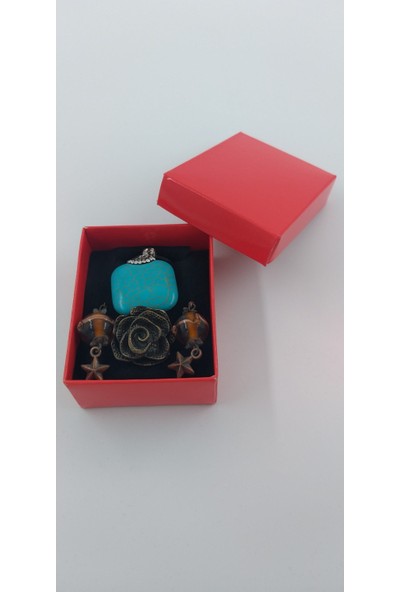 Standmarket Takı Set Kutusu Karton Kırmızı (40 Adet)