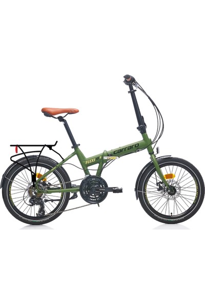 Carraro 20J Carraro Flexı 121 D 21V Md Katlanır Bisiklet - Mat Haki