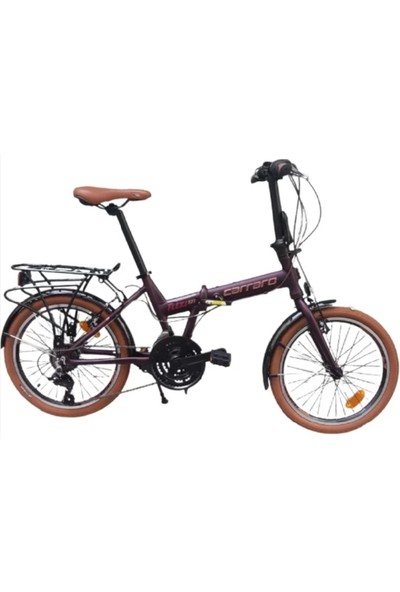 Carraro 20J Carraro Flexı 121 21V Vb Katlanır Bisiklet - Mat Viola Bakır