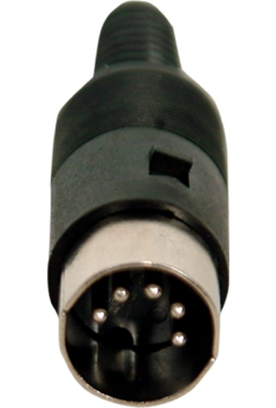 Asian Tech Store 5 Pin Din Konnektör Erkek Asian Tech Store 5 Pin Din Konnektör Erkek