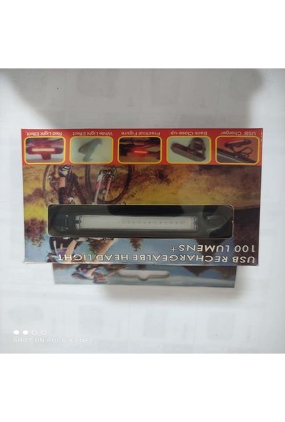 Onur Bisiklet Usbli Şarşlı Işık Mavi Kırmızı Yanar Onur Bisiklet Usbli Şarşlı Işık Mavi Kırmızı Yanar