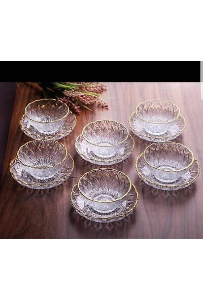 Kig Yaldızlı 12 Parça Çerezlik Takımı