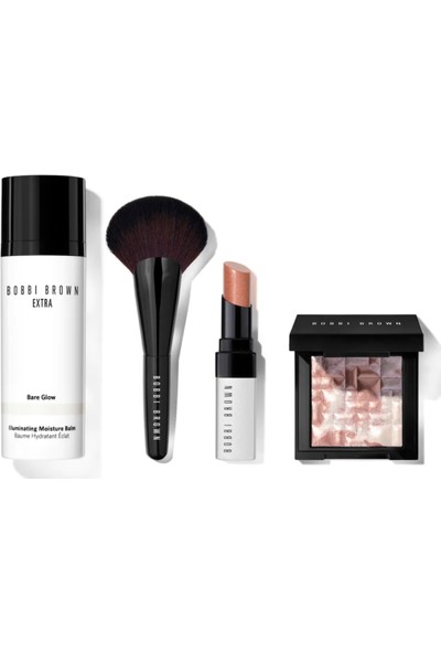 Bobbi Brown Instant Glow Set For Face & Lips 716170273525