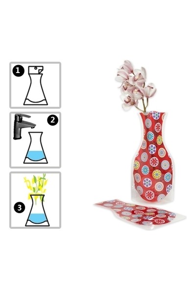 Ega Toptan Plastik Katlanabilir Vazo