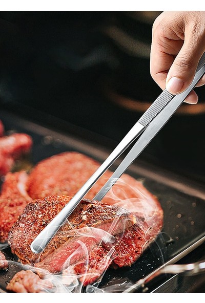 Kolaycalışveriş Barbekü Maşa Cımbızı - Et Kızartma Maşası - Profesyonel Masterchef Cımbız Maşa Kolaycalışveriş Barbekü Maşa Cımbızı - Et Kızartma Maşası - Profesyonel Masterchef Cımbız Maşa