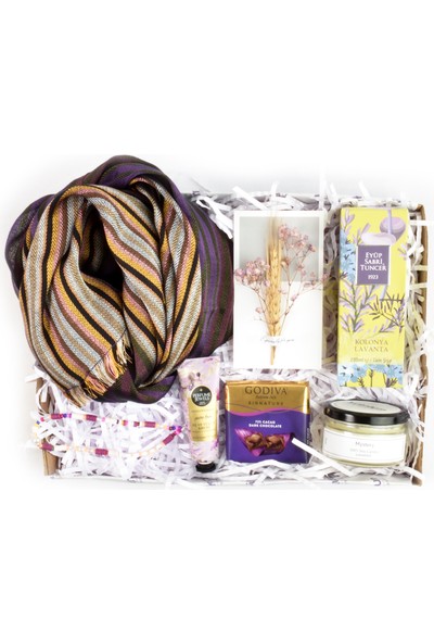 Kutnium Silk & Accessories Nature Hediye Kutusu - Mor/lila Kutnium Silk & Accessories Nature Hediye Kutusu - Mor/lila