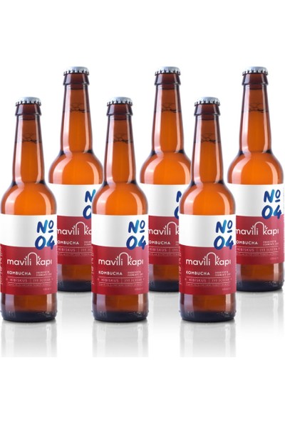 Mavili Kapı 6 x Mavili Kapı Kombucha – Hibiskus – 330ML Mavili Kapı 6 x Mavili Kapı Kombucha – Hibiskus – 330ML