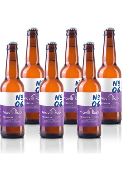 Mavili Kapı 6 x Mavili Kapı Kombucha – Lavanta – 330 ml Mavili Kapı 6 x Mavili Kapı Kombucha – Lavanta – 330 ml