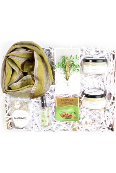 Kutnium Silk & Accessories Empress Hediye Kutusu - Yeşil