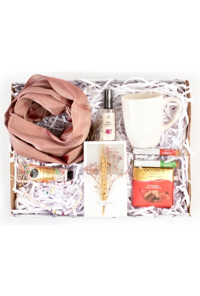 Kutnium Silk & Accessories For You Hediye Kutusu - Pembe