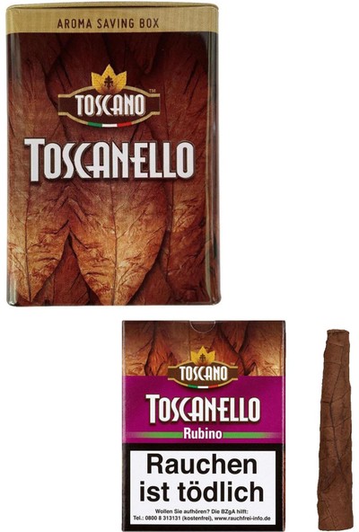 Toscano Toscanello Içi Dolu Metal Puro Kılıfı Toscano Toscanello Içi Dolu Metal Puro Kılıfı