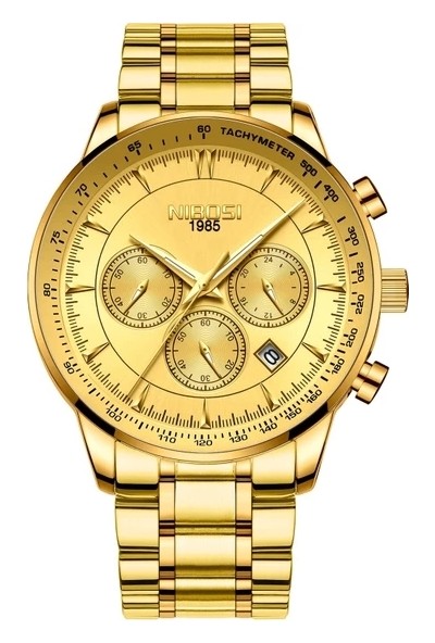 Nibosi Chronograph Erkek Suya Dayanıklı Paslanmaz Çelik Saat (Yurt Dışından) Nibosi Chronograph Erkek Suya Dayanıklı Paslanmaz Çelik Saat (Yurt Dışından)