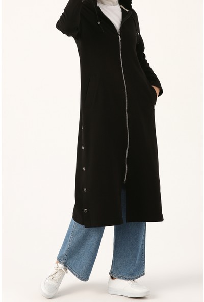 ALLDAY Yanları Çıtçıt Detaylı Hırka