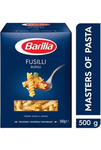Barilla Burgu Makarna 500 gr