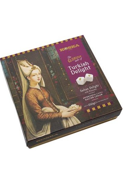 Koska Fıstık Sultan Lokum 350 gr Koska Fıstık Sultan Lokum 350 gr