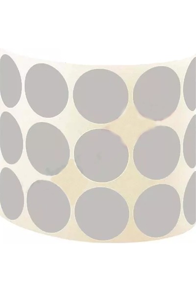 Tanex Nokta Etiket 10 mm Gri 5000'LI