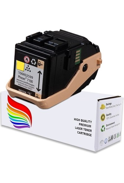 Xerox Wt 7100-7100DN Sarı Muadil Toner