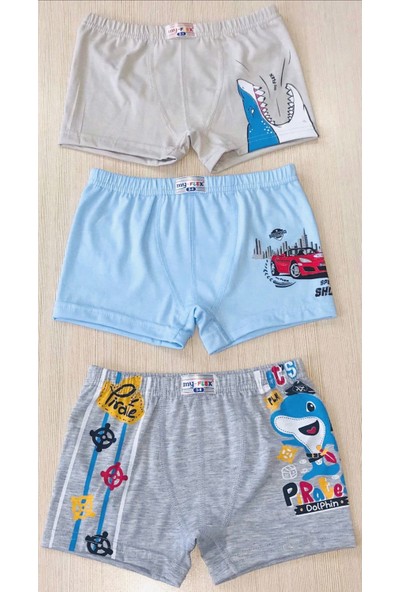Yar Butik Baskılı Erkek Cocuk Kilot
