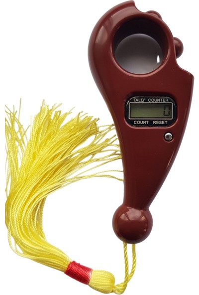 Turuncu Dükkan Zikirmatik Dijital Tesbih Özel Tasarımlı