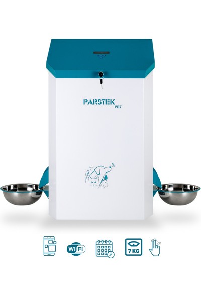 Parstek Otomatik Mama Makinesi Çift Çıkış 7 kg Parstek Otomatik Mama Makinesi Çift Çıkış 7 kg