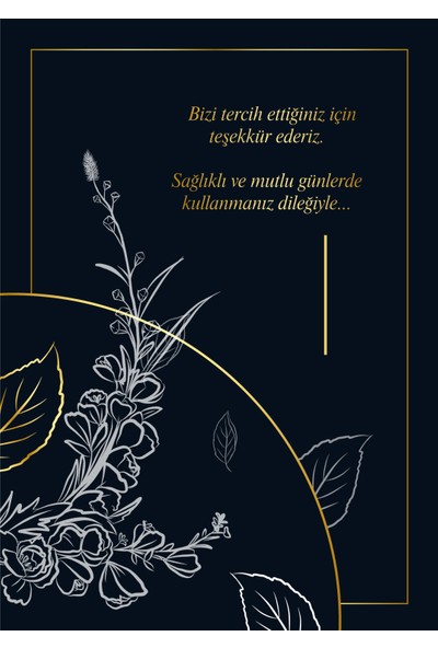 Tellgraf Teşekkür Kartı 8,4X5,2100 Adet