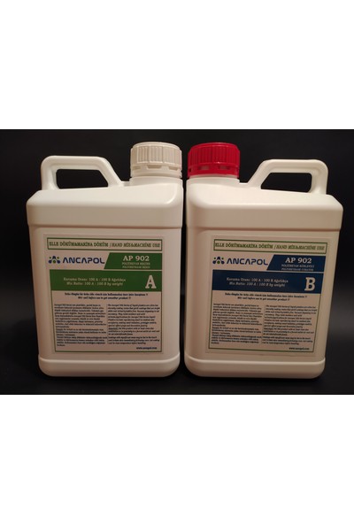 ANCAPOL Poliüretan Reçine (5A+5B) 10 kg Set ANCAPOL Poliüretan Reçine (5A+5B) 10 kg Set