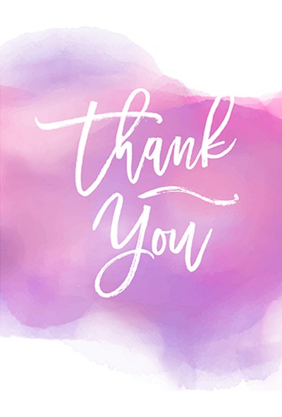 Tellgraf Teşekkür Kartı 8,4X5,2100 Adet