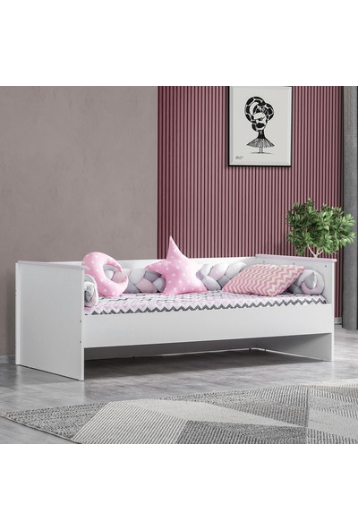 Setay Montessori, City Montessori Yatak Sedir - Pembe Çıtalı