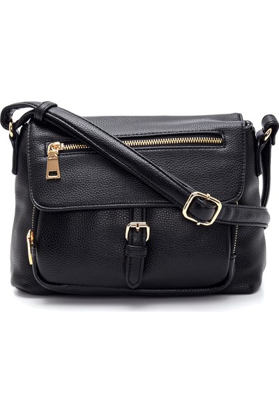 Derimod Kadın Tokalı Çapraz Çanta