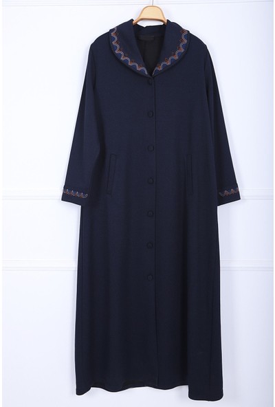 Kombinal Lacivert Nakış Detaylı Cepli Büyük Beden PARDESÜ-1734 Kombinal Lacivert Nakış Detaylı Cepli Büyük Beden PARDESÜ-1734