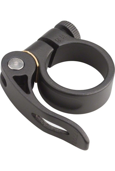 Zoom AT-101 Alüminyum 31.8mm Pirinç Pullu Mandallı Sele Kelepçesi Siyah Zoom AT-101 Alüminyum 31.8mm Pirinç Pullu Mandallı Sele Kelepçesi Siyah