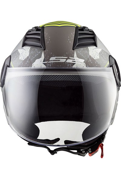 LS2 Airflow Camo Mat Titanyum-Sarı LS2 Airflow Camo Mat Titanyum-Sarı