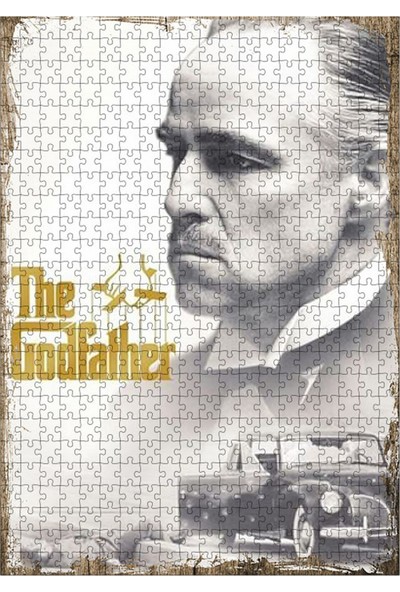 Tablomega Ahşap Mdf Puzzle Yapboz The Godfather Baba Filmi 500 Parça 50*70 cm Tablomega Ahşap Mdf Puzzle Yapboz The Godfather Baba Filmi 500 Parça 50*70 cm