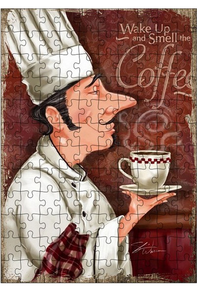 Tablomega Ahşap Mdf Puzzle Yapboz Kahve Mekanı 120 Parça 25*35 cm Tablomega Ahşap Mdf Puzzle Yapboz Kahve Mekanı 120 Parça 25*35 cm