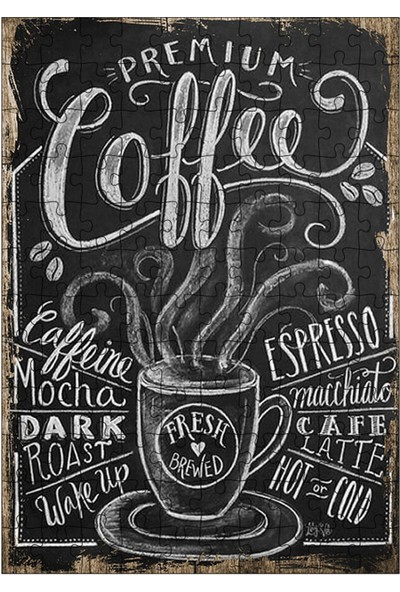 Tablomega Ahşap Mdf Puzzle Yapboz Kahve Mekanı 120 Parça 25*35 cm Tablomega Ahşap Mdf Puzzle Yapboz Kahve Mekanı 120 Parça 25*35 cm