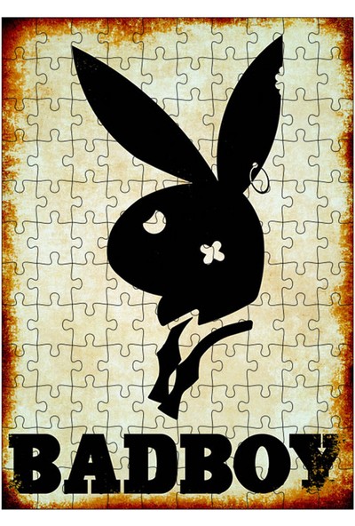 Tablomega Ahşap Mdf Puzzle Yapboz Badboy 120 Parça 25*35 cm