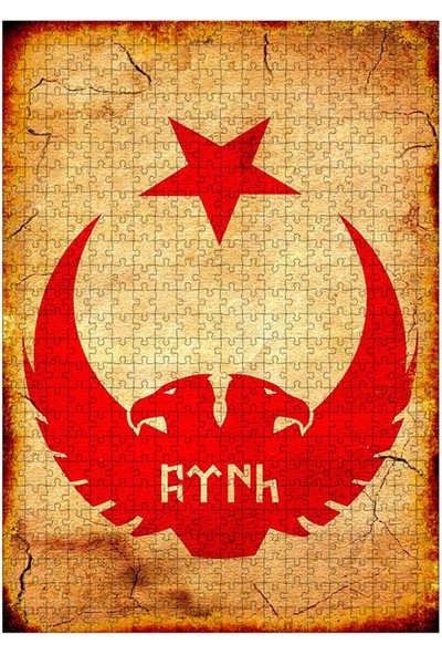 Tablomega Ahşap Mdf Puzzle Yapboz Ayyıldız ve Kartal 500 Parça 50*70 cm Tablomega Ahşap Mdf Puzzle Yapboz Ayyıldız ve Kartal 500 Parça 50*70 cm