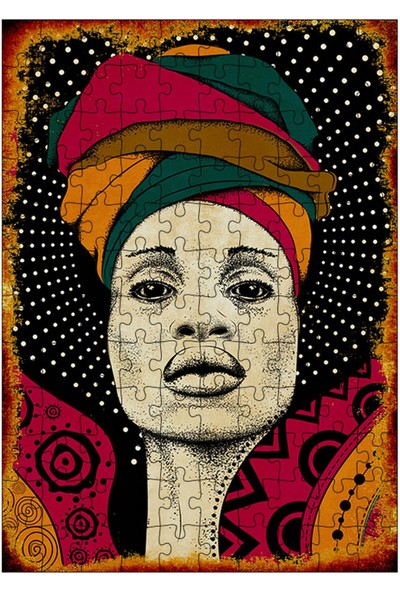 Tablomega Ahşap Mdf Puzzle Yapboz Retro Afrikalı Posteri 120 Parça 25*35 cm Tablomega Ahşap Mdf Puzzle Yapboz Retro Afrikalı Posteri 120 Parça 25*35 cm