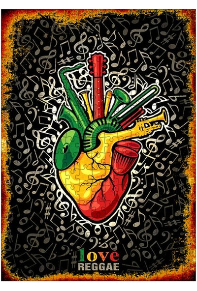 Tablomega Ahşap Mdf Puzzle Yapboz Reggae Müzik Sevenler 255 Parça 35*50 cm Tablomega Ahşap Mdf Puzzle Yapboz Reggae Müzik Sevenler 255 Parça 35*50 cm