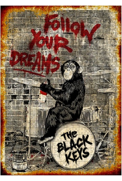 Tablomega Ahşap Mdf Puzzle Yapboz The Black Keys Hayeller 500 Parça 50*70 cm Tablomega Ahşap Mdf Puzzle Yapboz The Black Keys Hayeller 500 Parça 50*70 cm