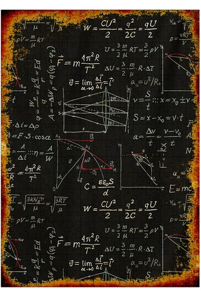 Tablomega Ahşap Mdf Puzzle Yapboz Matematik Temalı 255 Parça 35*50 cm Tablomega Ahşap Mdf Puzzle Yapboz Matematik Temalı 255 Parça 35*50 cm
