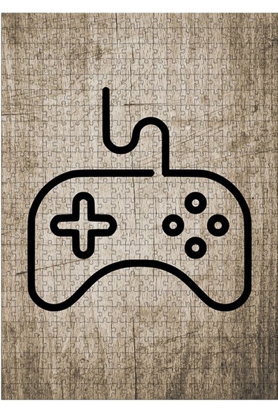 Tablomega Ahşap Mdf Puzzle Yapboz Joystick 500 Parça 50*70 cm