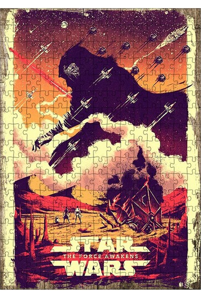 Tablomega Ahşap Mdf Puzzle Yapboz Star Wars Güç Uyanıyor 255 Parça 35*50 cm Tablomega Ahşap Mdf Puzzle Yapboz Star Wars Güç Uyanıyor 255 Parça 35*50 cm